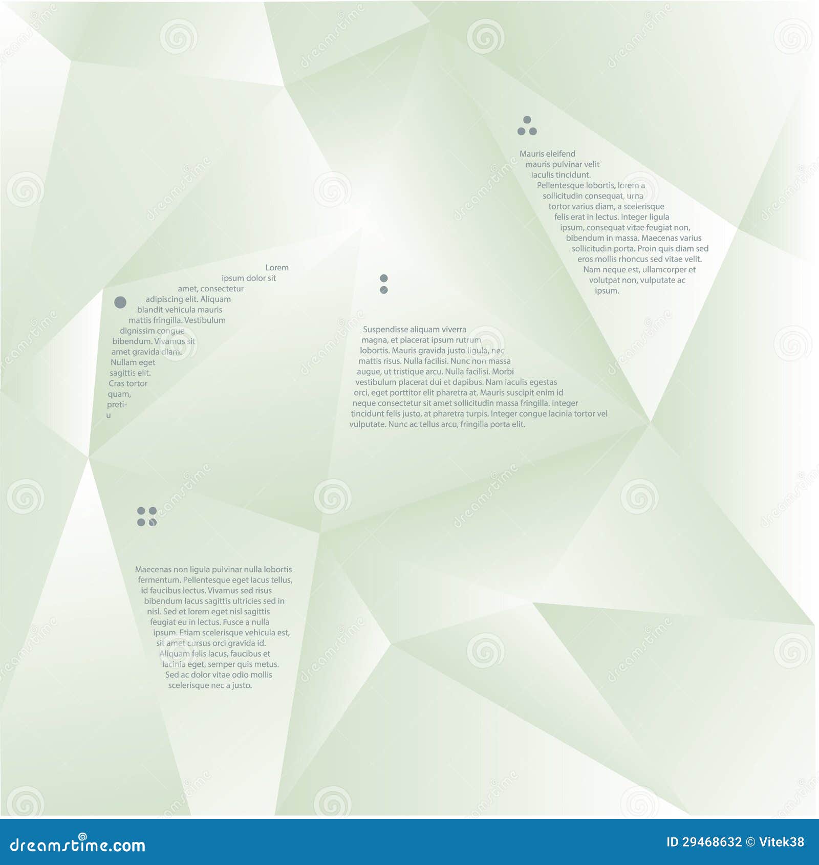 Vector Modern Template with Space for Your Text Stock Vector ...