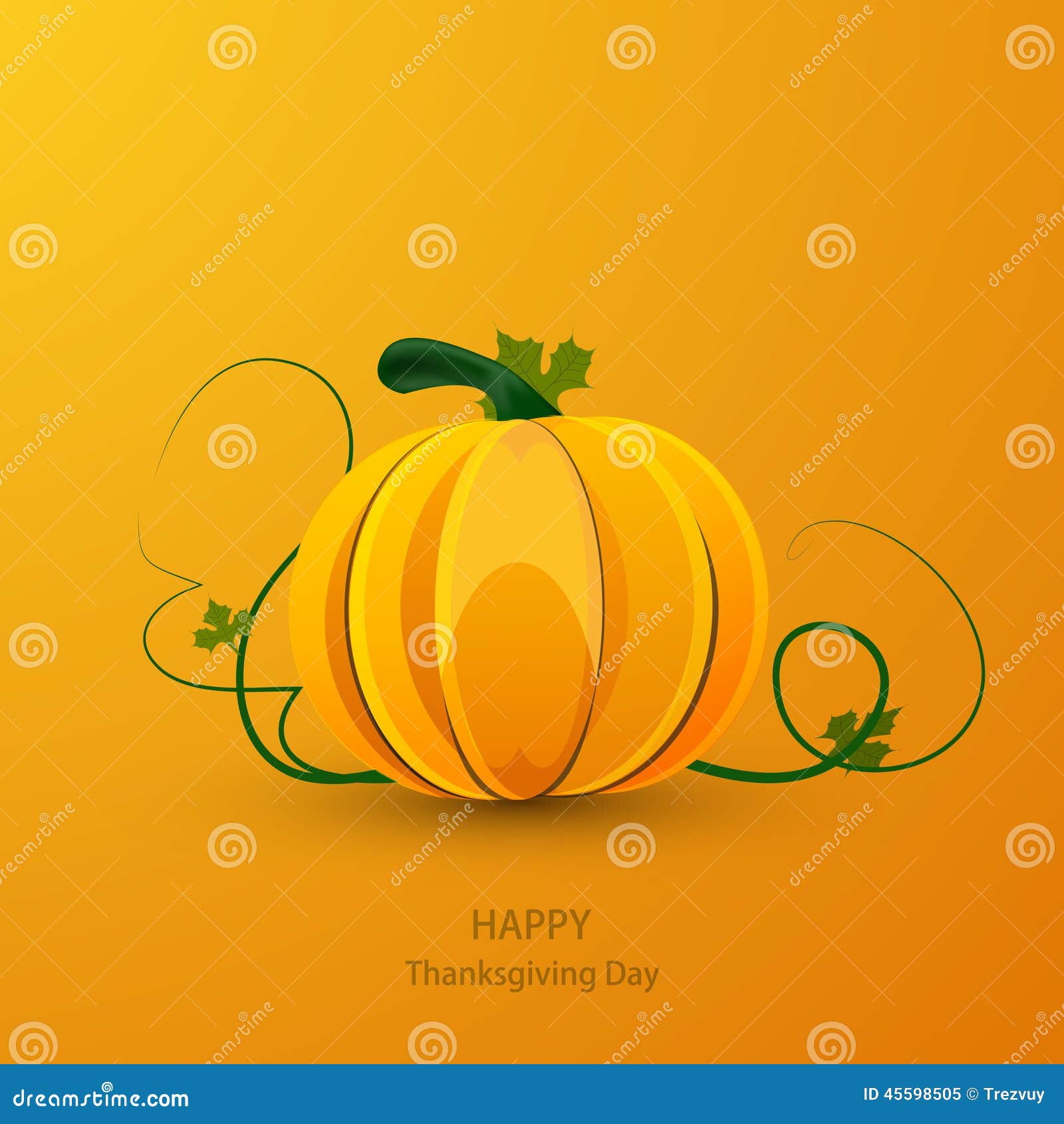 Vector Modern Thanksgiving Day Background. Stock Vector - Illustration ...