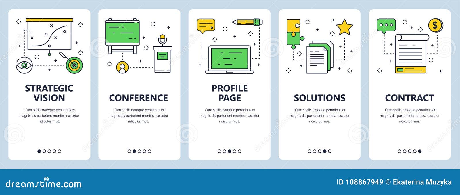 Strategic Vision Icon Vector. Trendy Flat Strategic Vision Icon From ...