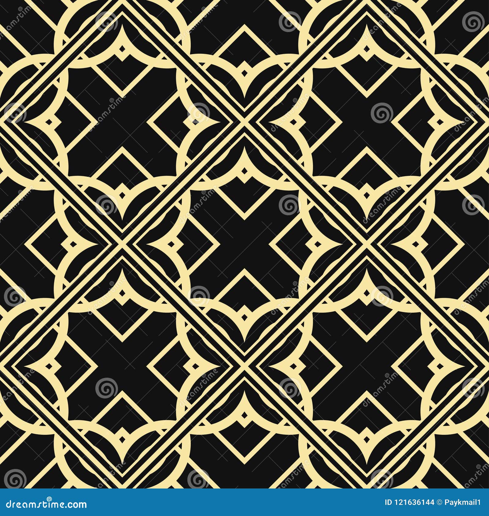 Art Deco Background stock vector. Illustration of decorative - 121636144