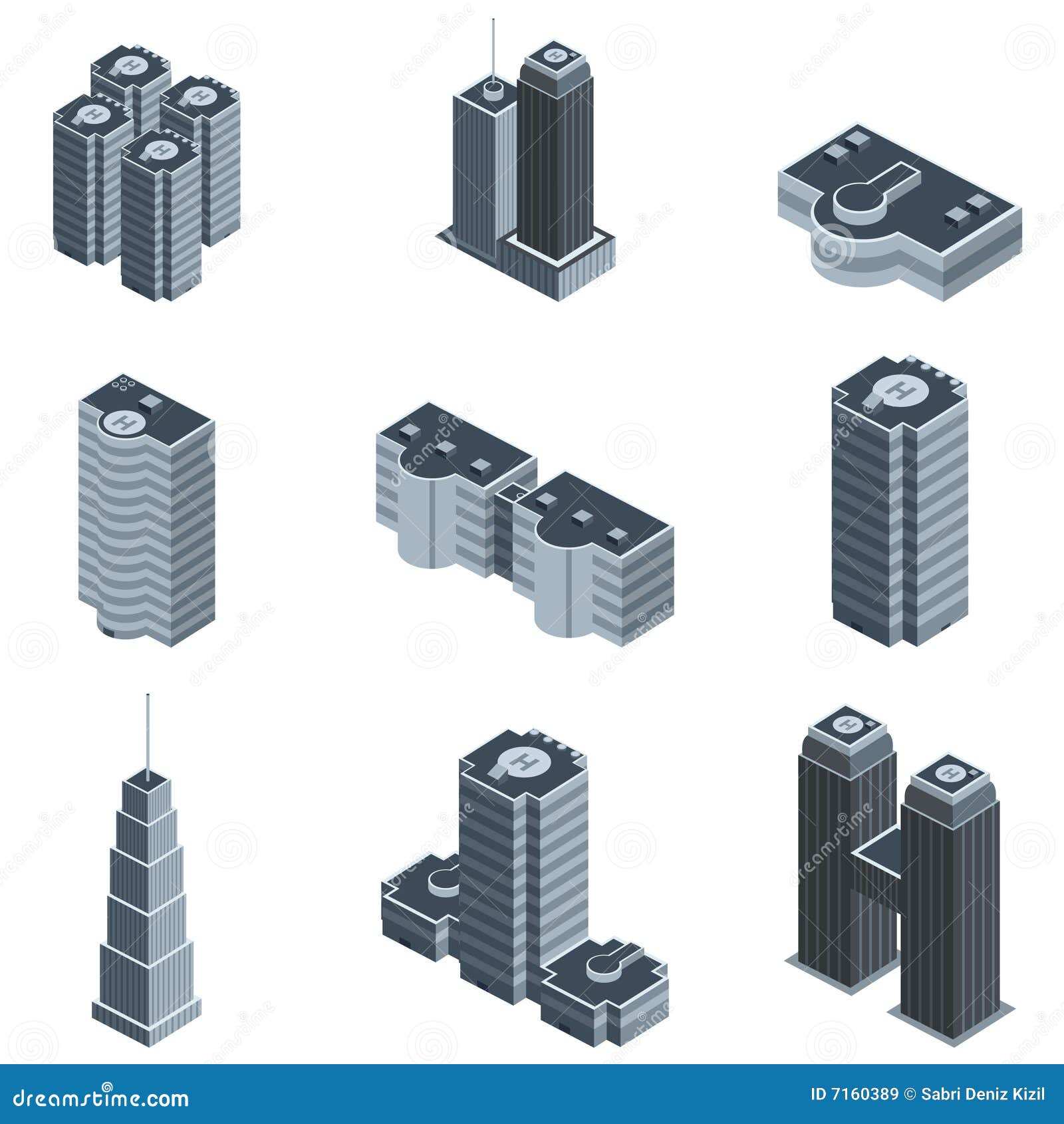 Vector Moderno Del Edificio Ilustración del Vector - Ilustración de ...