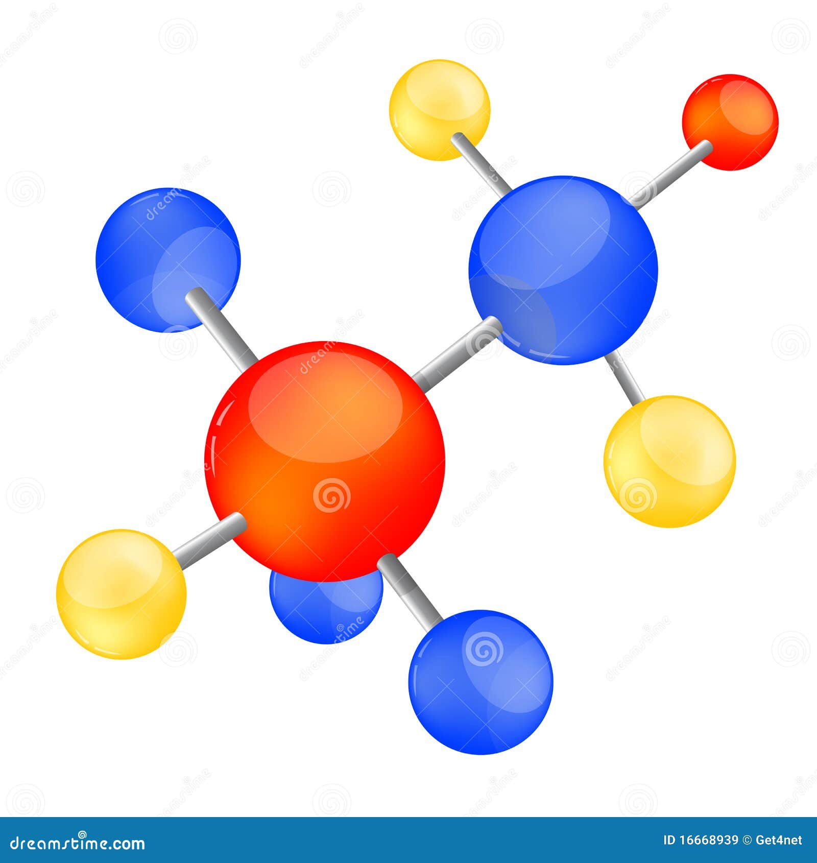 Vector Molecule Stock Illustration Illustration Of Nature 16668939