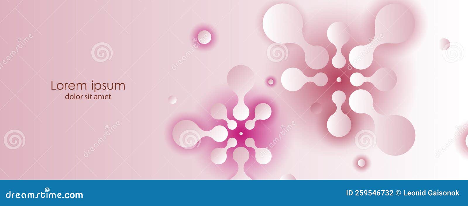 Vector Molecules Creative Template. Connect Design Template. Shapes ...