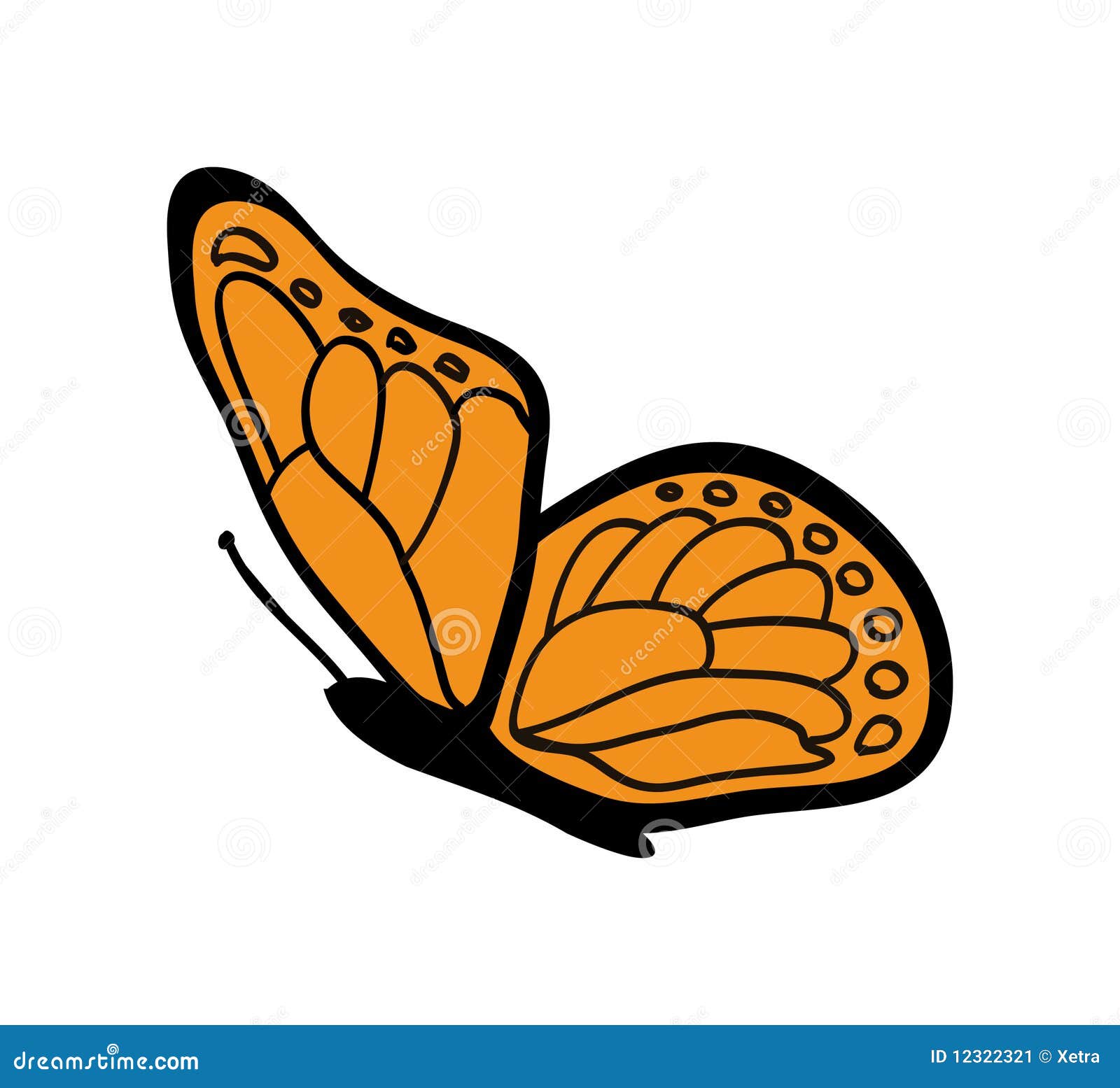 Vector monarch butterfly stock vector. Illustration of flight - 12322321 Vector monarch butterfly stock vector. Illustration of flight - 12322321
