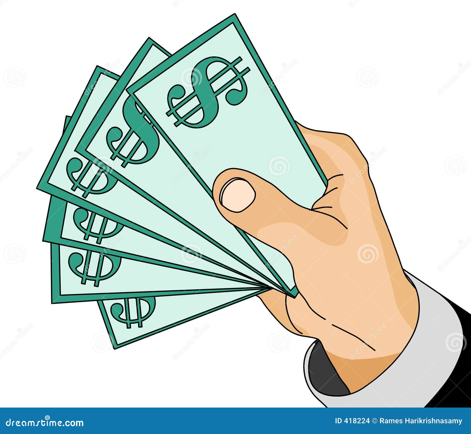 Vector - Money stock illustration. Illustration of finance - 418224