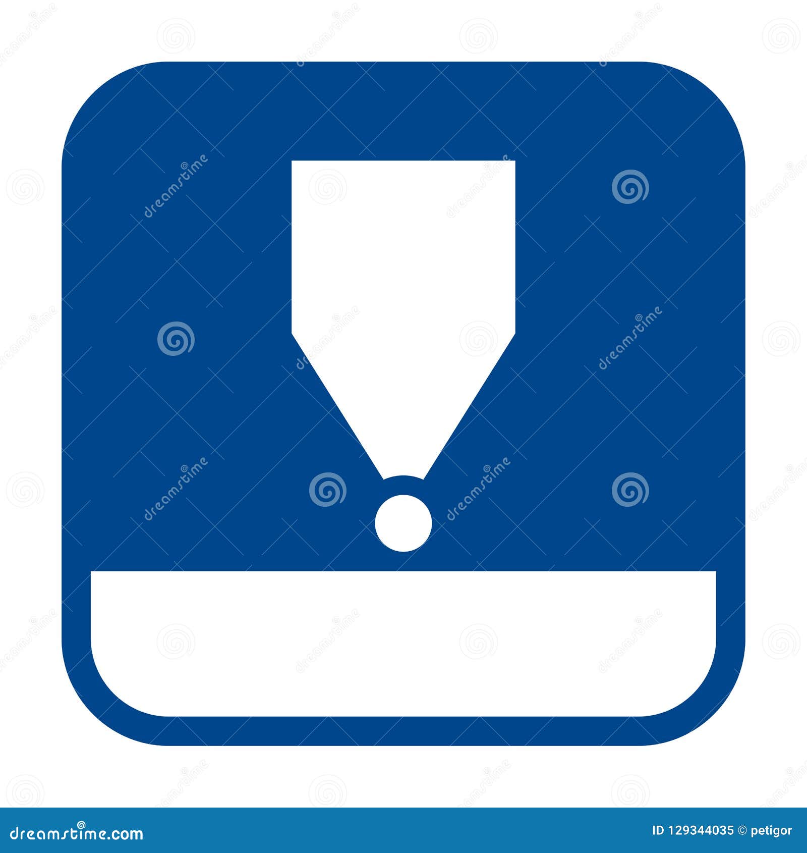 Vector Flat Design Icon of Hardness Testing. Stock Vector ...
