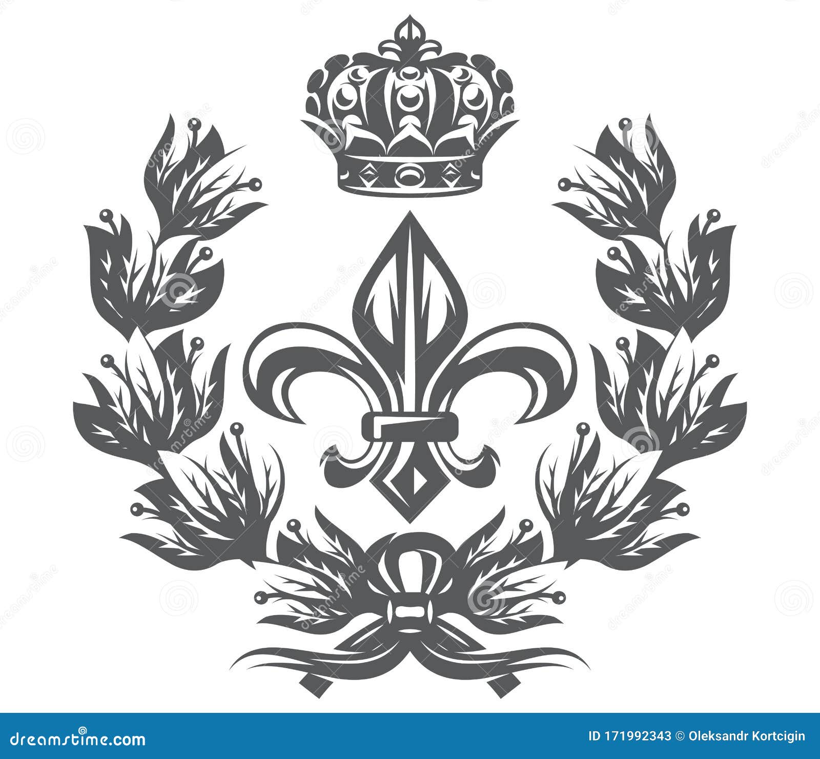 Imperial Crown Of Russia. National Symbol Of A Mighty Power. Vintage ...