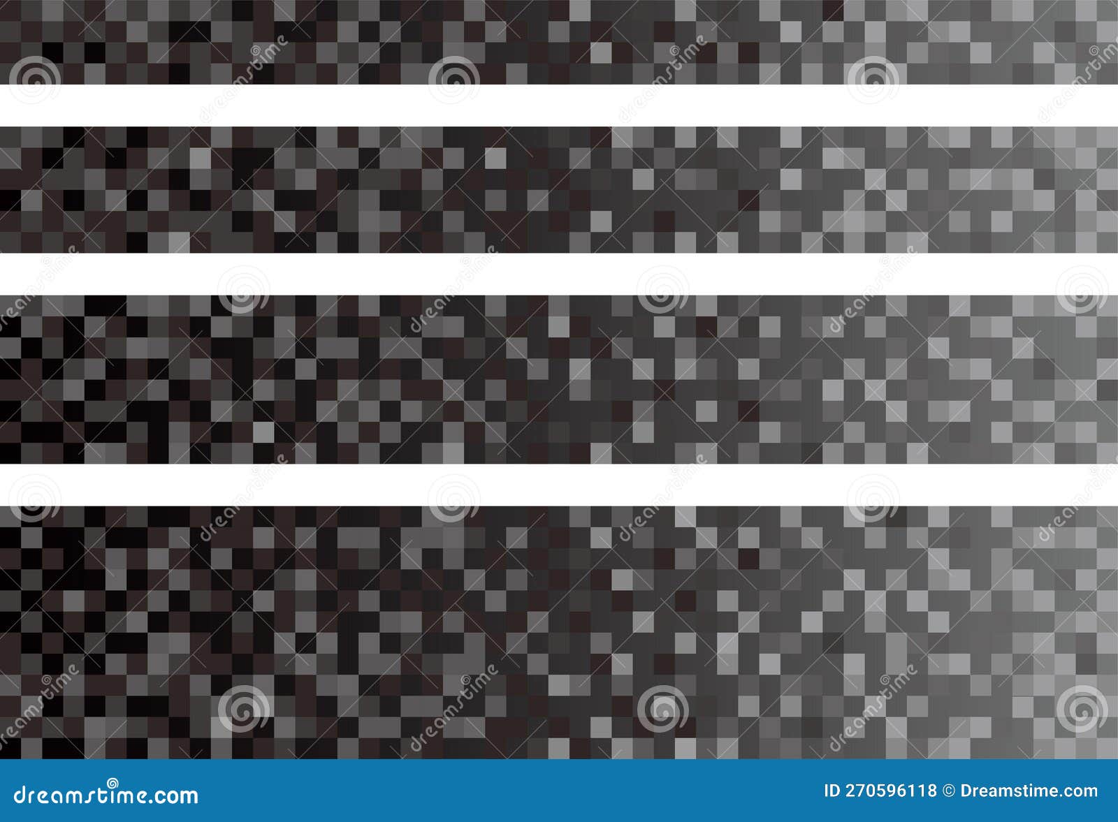 Vector Monochrome Pixel Texture Background Illustration Set Stock ...