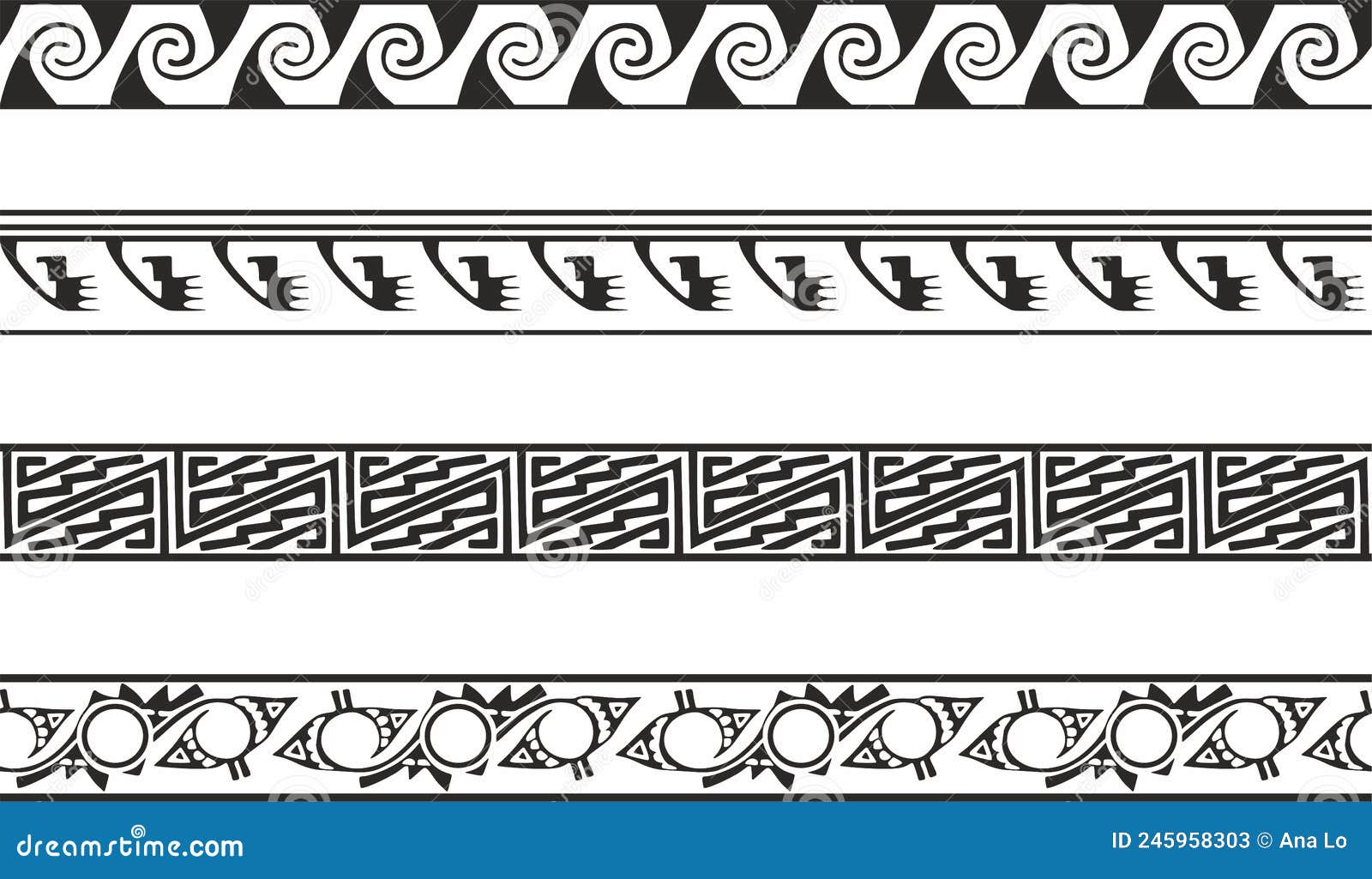 Simple Native American Border Designs