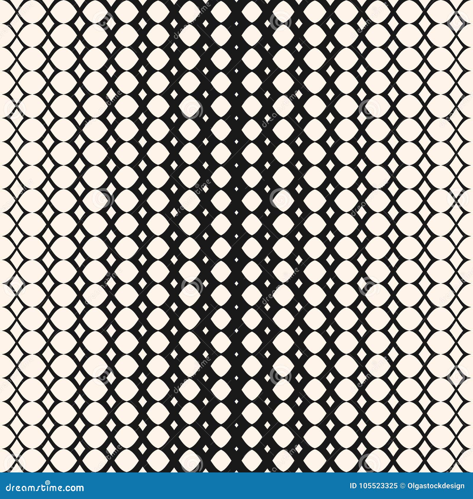 Vector Halftone Seamless Pattern Mesh Texture Lattice Background