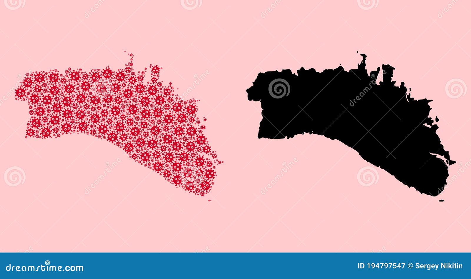 Menorca Island Map - Cdr Format Cartoon Vector | CartoonDealer.com ...