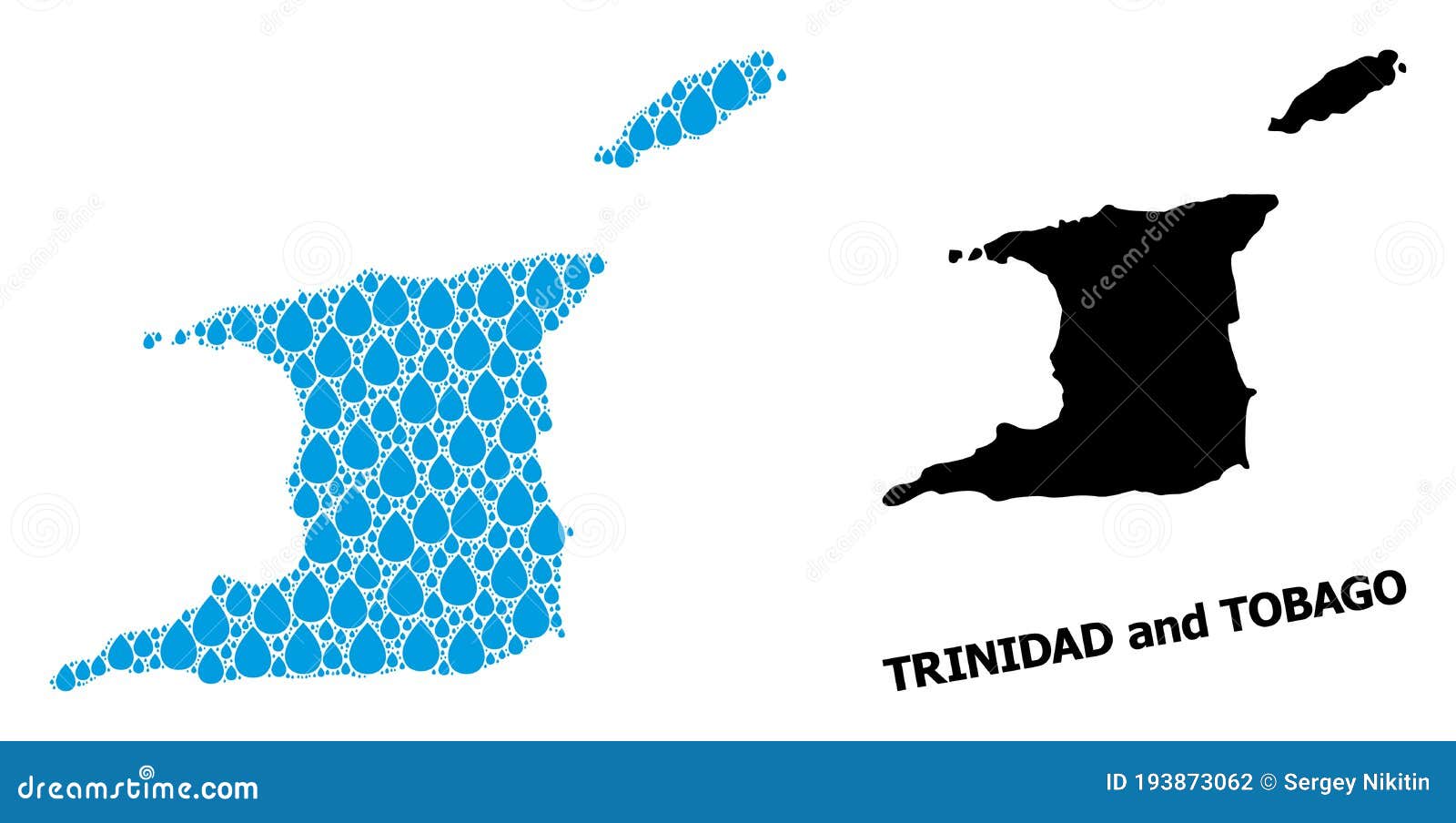 Vector Mosaic Map of Trinidad and Tobago of Liquid Dews and Solid Map ... Vector Mosaic Map of Trinidad and Tobago of Liquid Dews and Solid Map ...