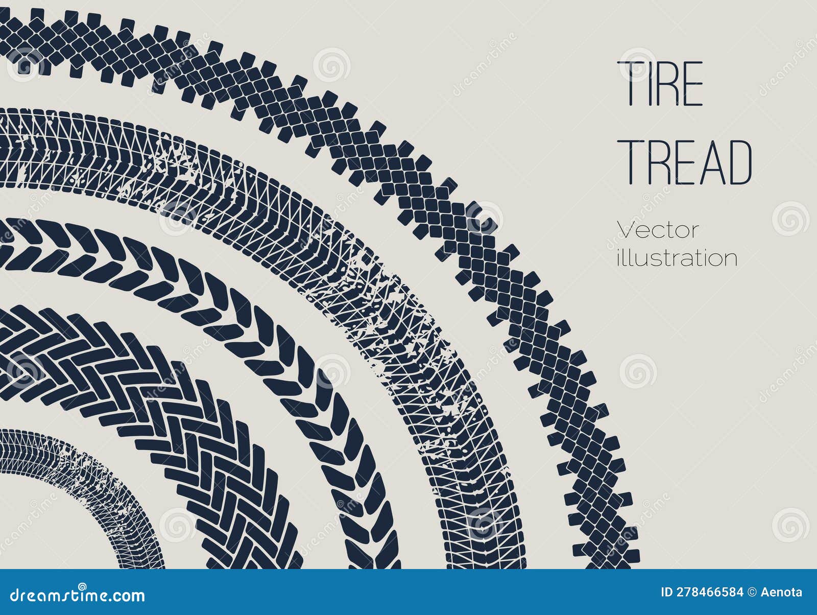 Vector Motor Tire Treads Background Simple Transport Template For ...