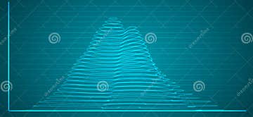 Vector Mountain Layout, Diagram, Layers Stock Vector - Illustration of ...