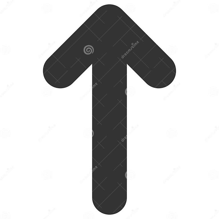 Vector Move Up Flat Icon Image Stock Vector - Illustration of motion ...