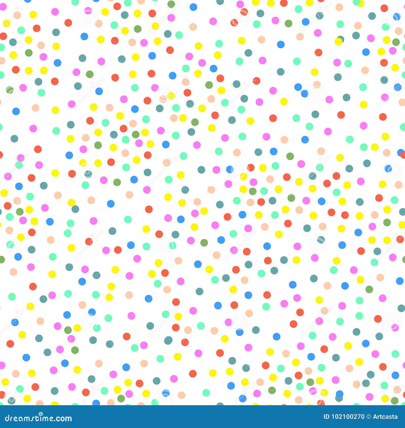 Vector multi-colored dots stock vector. Illustration of birthday ...