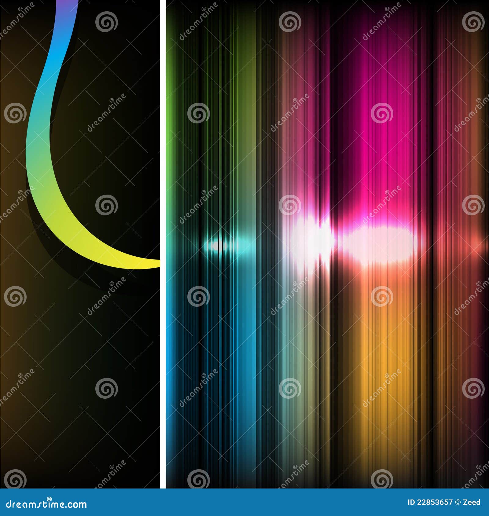 Vector Set Of Multicolor Banner Ribbons | CartoonDealer.com #119400762