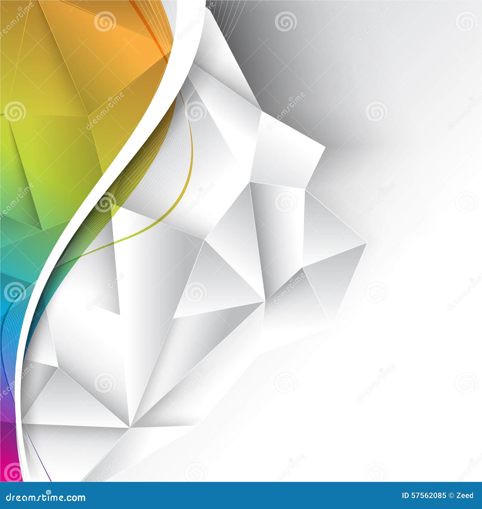 Vector Set Of Multicolor Banner Ribbons | CartoonDealer.com #119400762