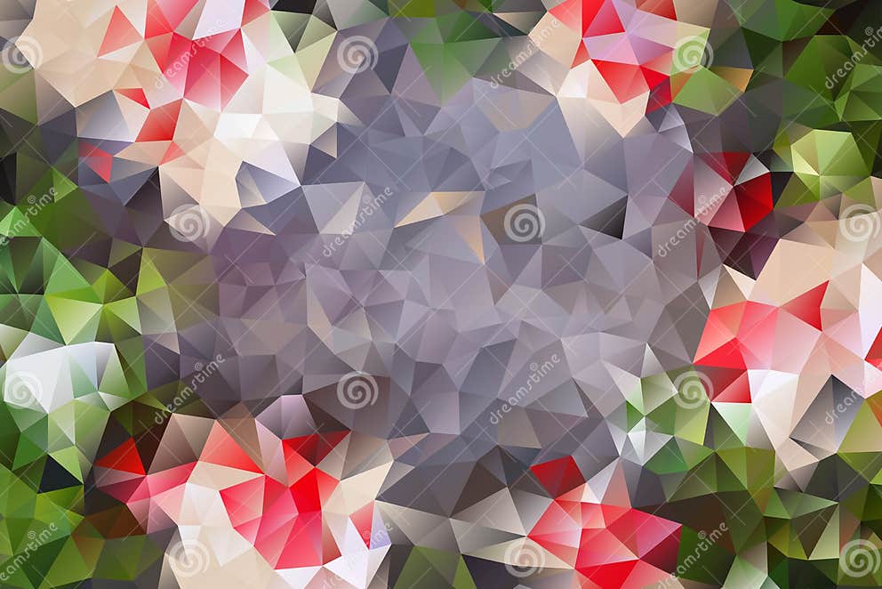 Vector Multicolored Abstract Background of Effect Geometric Triangles Stock Image - Image of ...