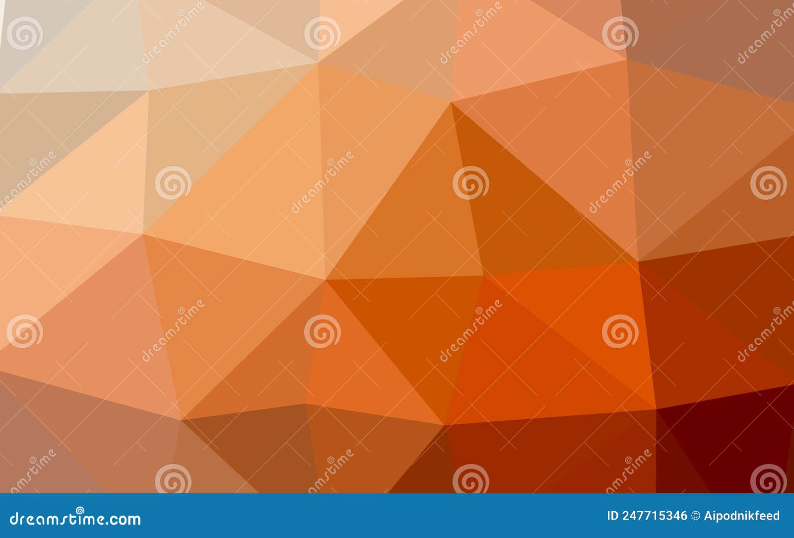 Vector Multicolored Abstract Triangles Background Stock Illustration