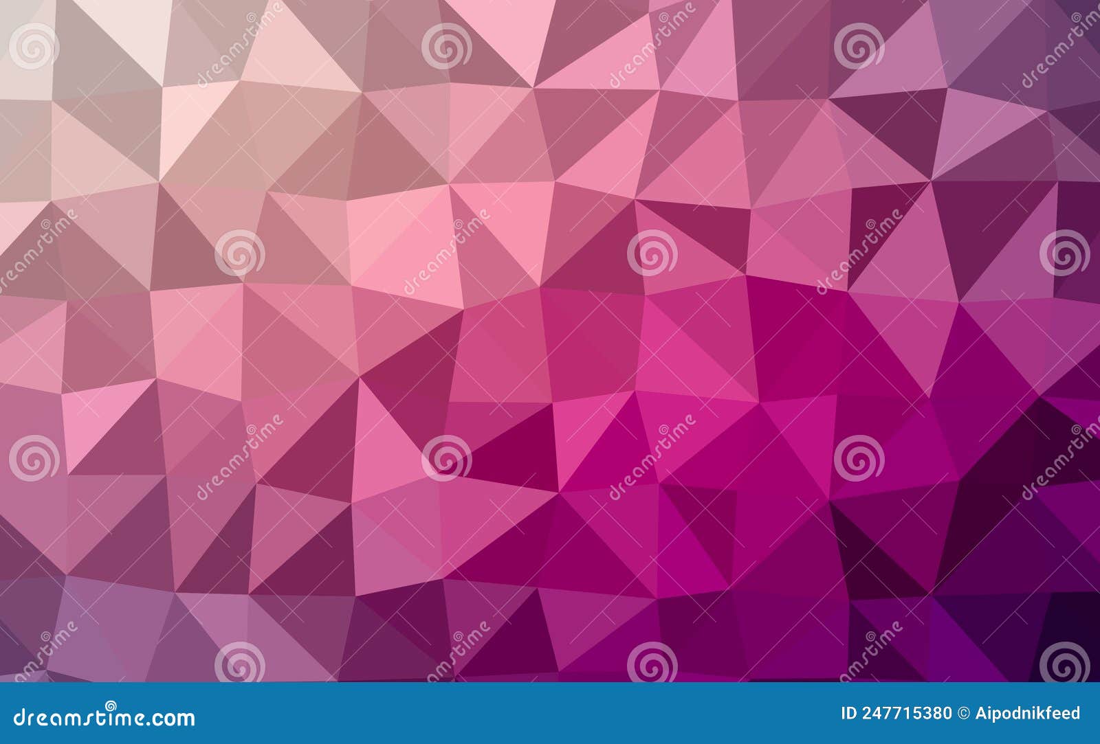 Vector Multicolored Abstract Triangles Background Stock Illustration