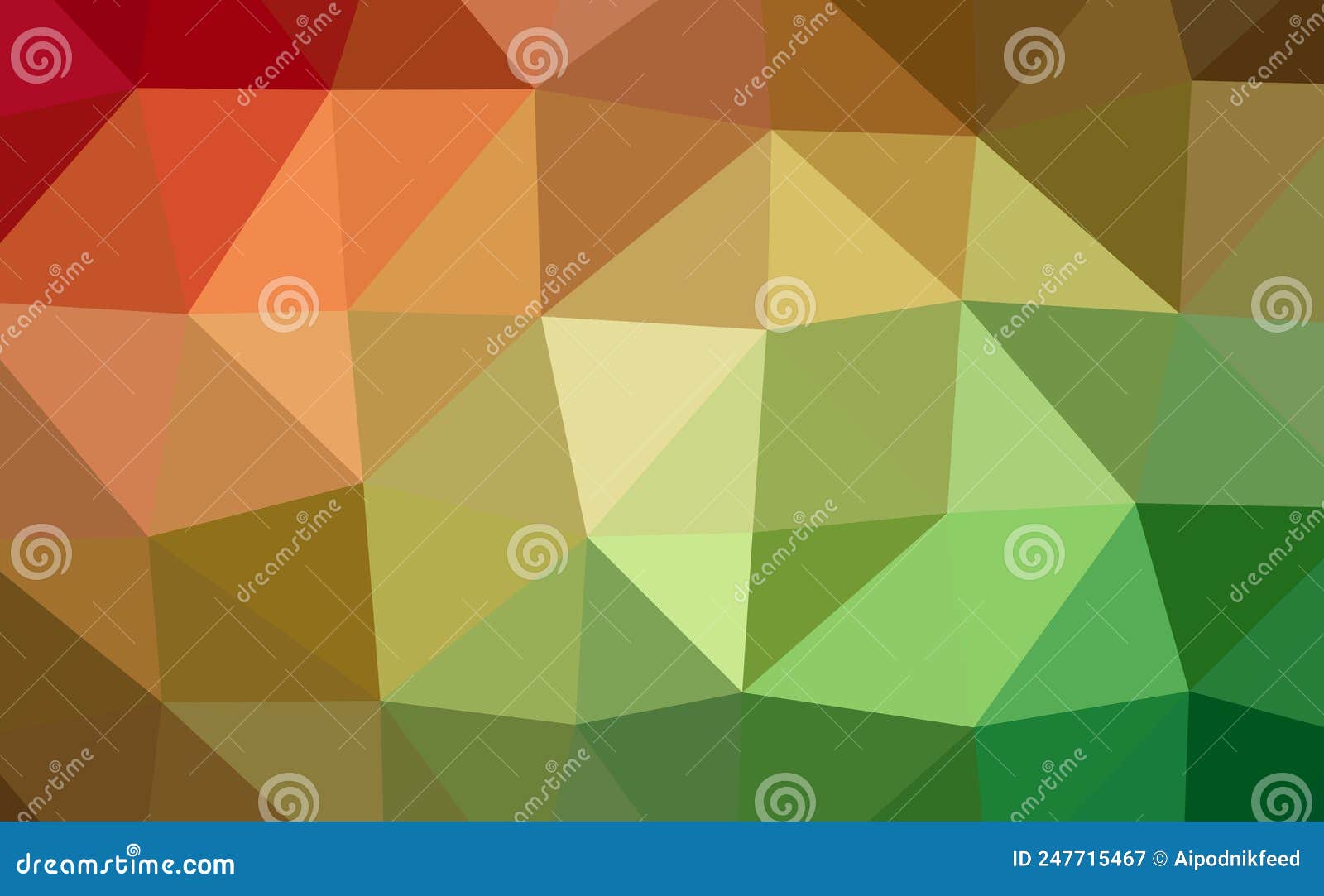 Vector Multicolored Abstract Triangles Background Stock Illustration