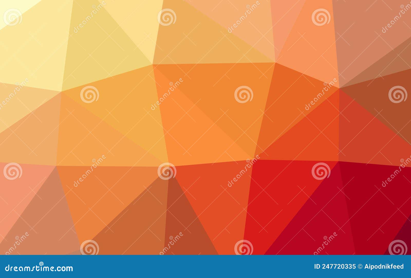 Vector Multicolored Abstract Triangles Background Stock Illustration