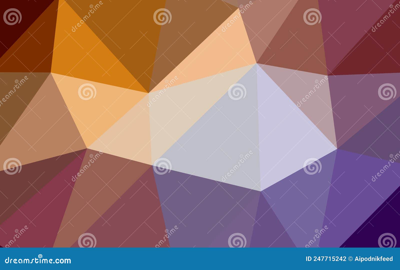 Vector Multicolored Abstract Triangles Background Stock Illustration ...