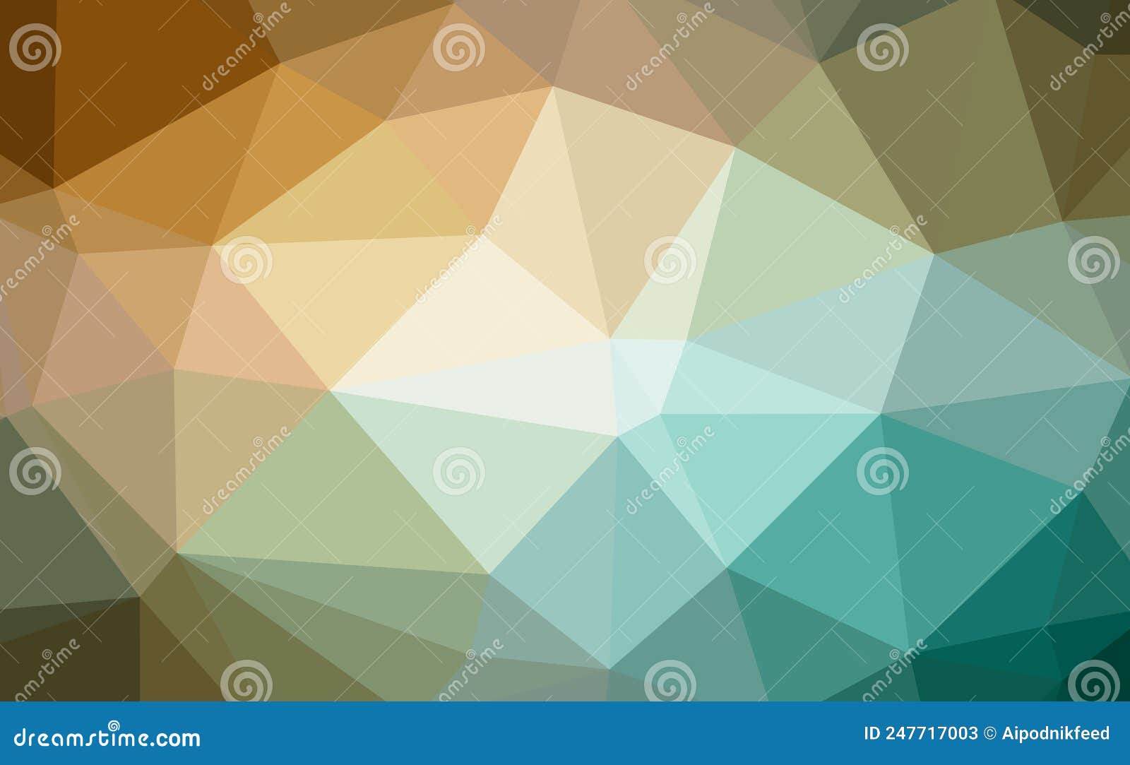 Vector Multicolored Abstract Triangles Background Stock Illustration ...