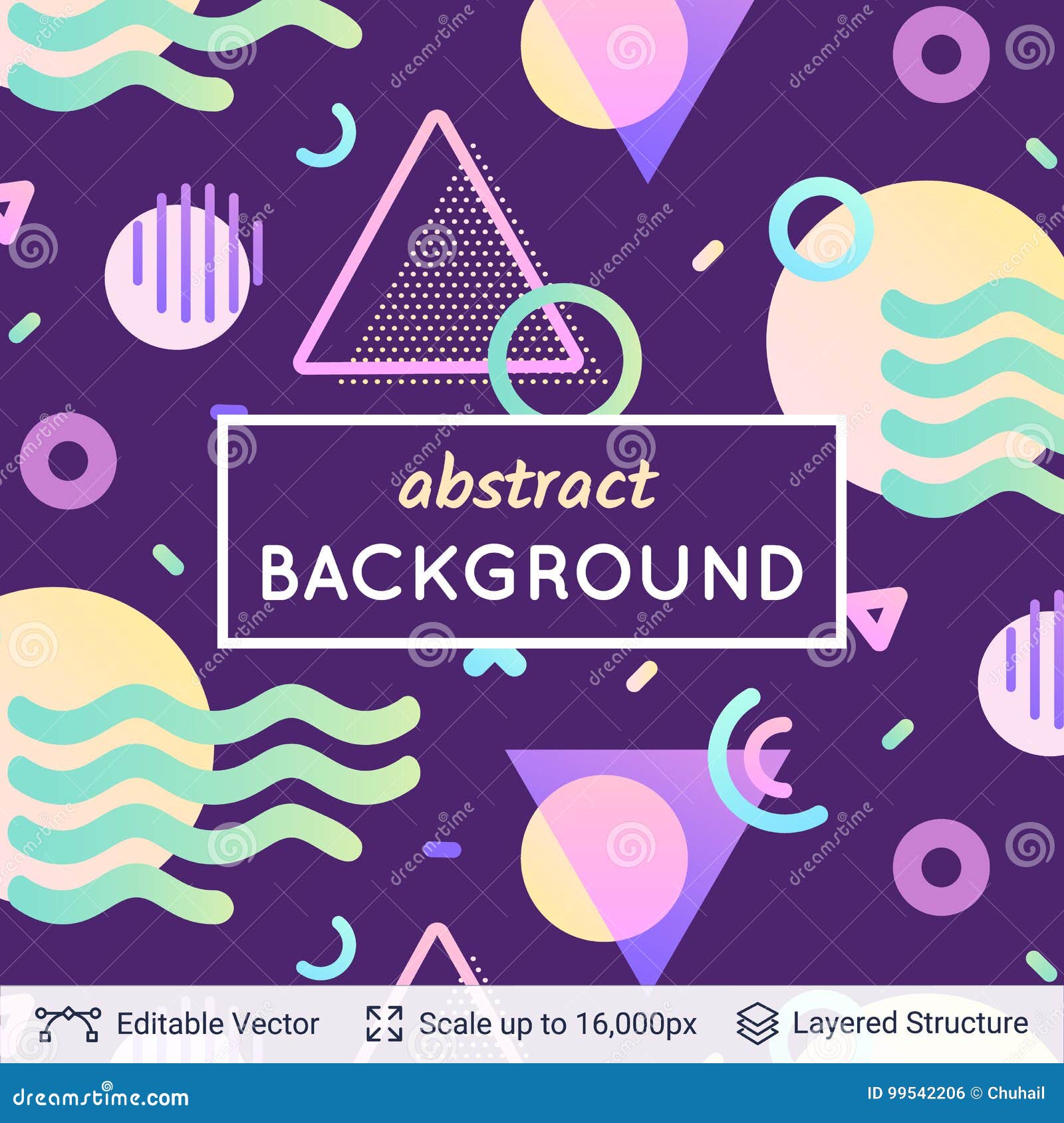 Abstract Avangarde Retro Background. Stock Vector - Illustration of ...