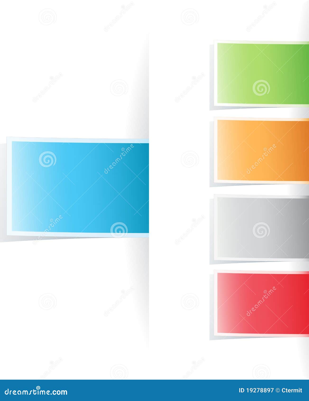 Vector Multicolored Tag Label Stock Vector - Illustration of banner ...