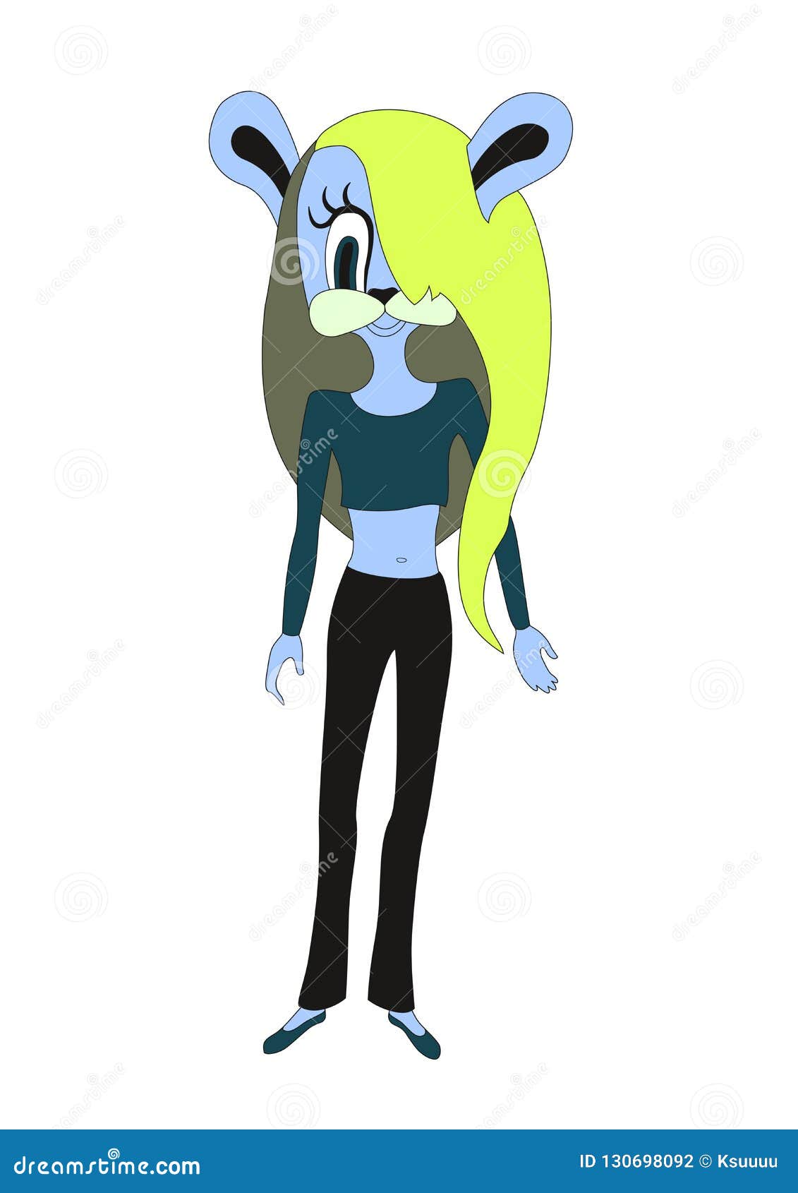 Vector Multiplayer Character Mouse Stock Vector - Illustration of ...