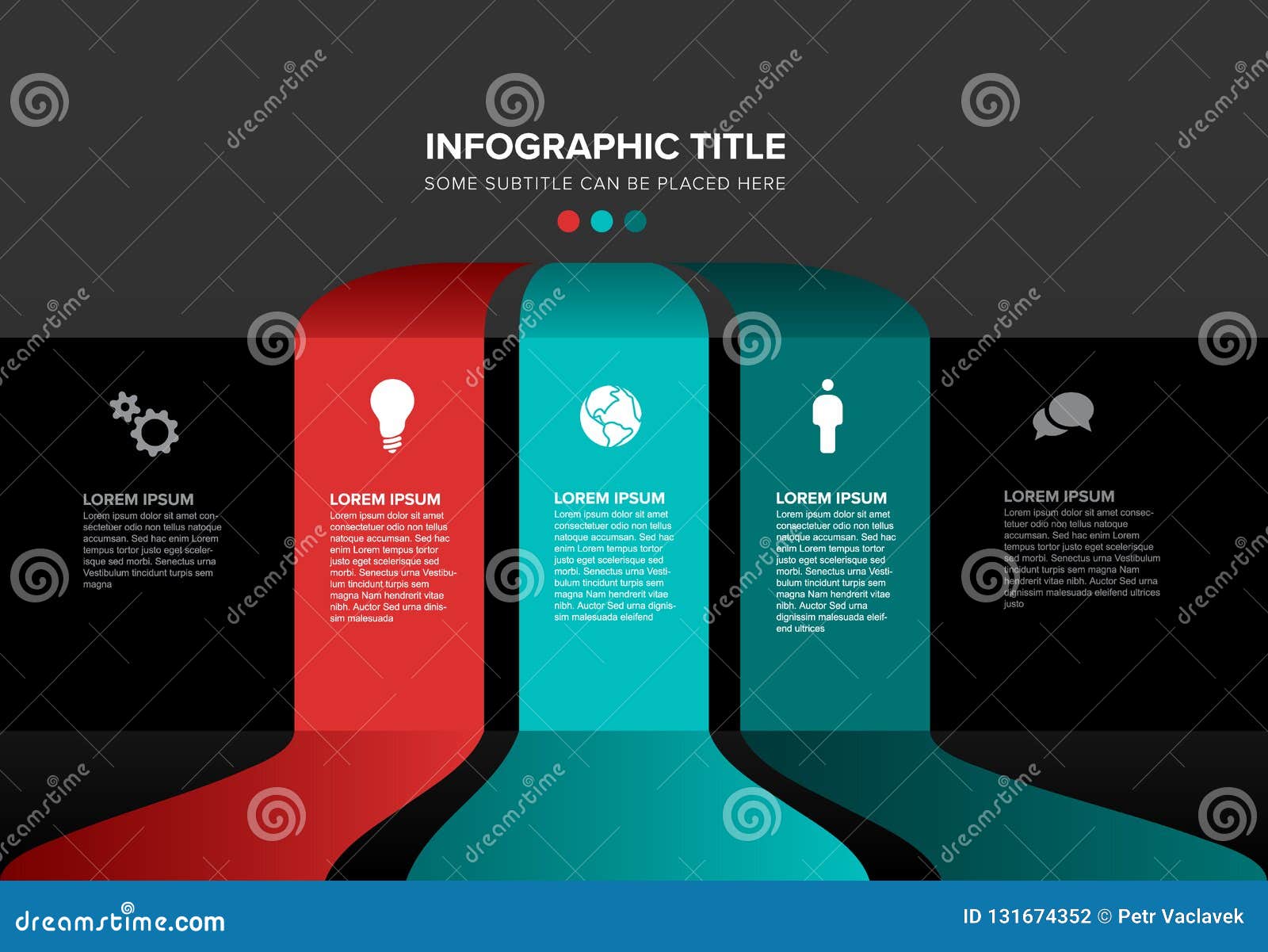 Infographic. Multipurpose Financial Chart Marketing Graph, Process ...