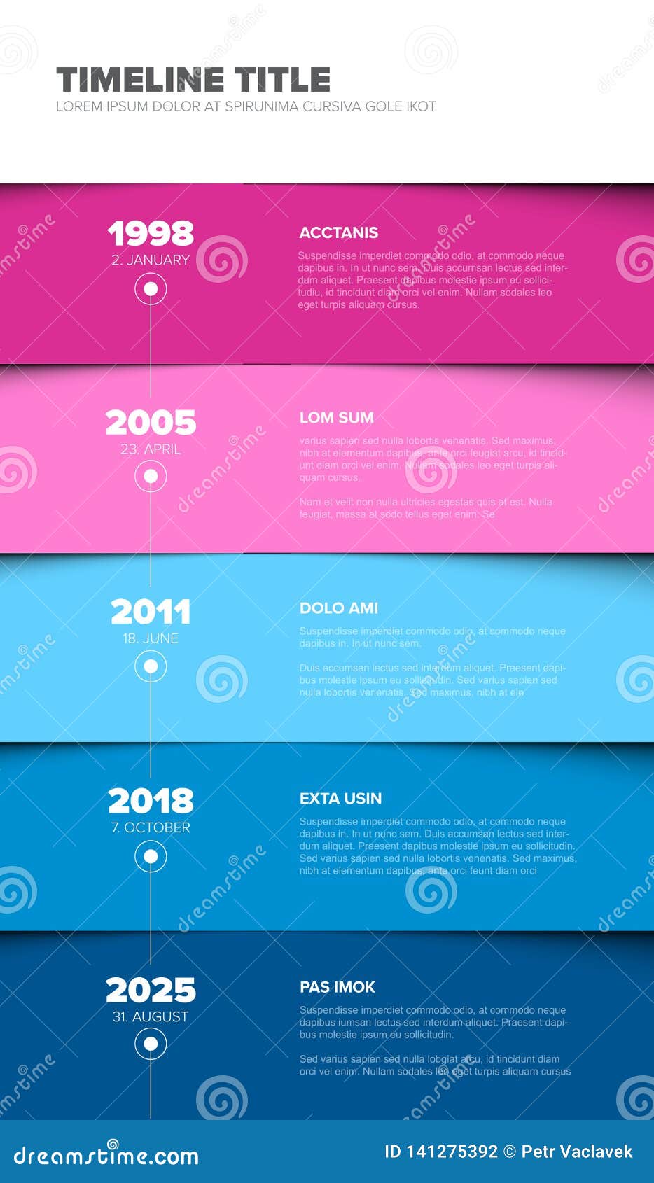Vector Multipurpose Infographic Timeline Template Stock Vector ...
