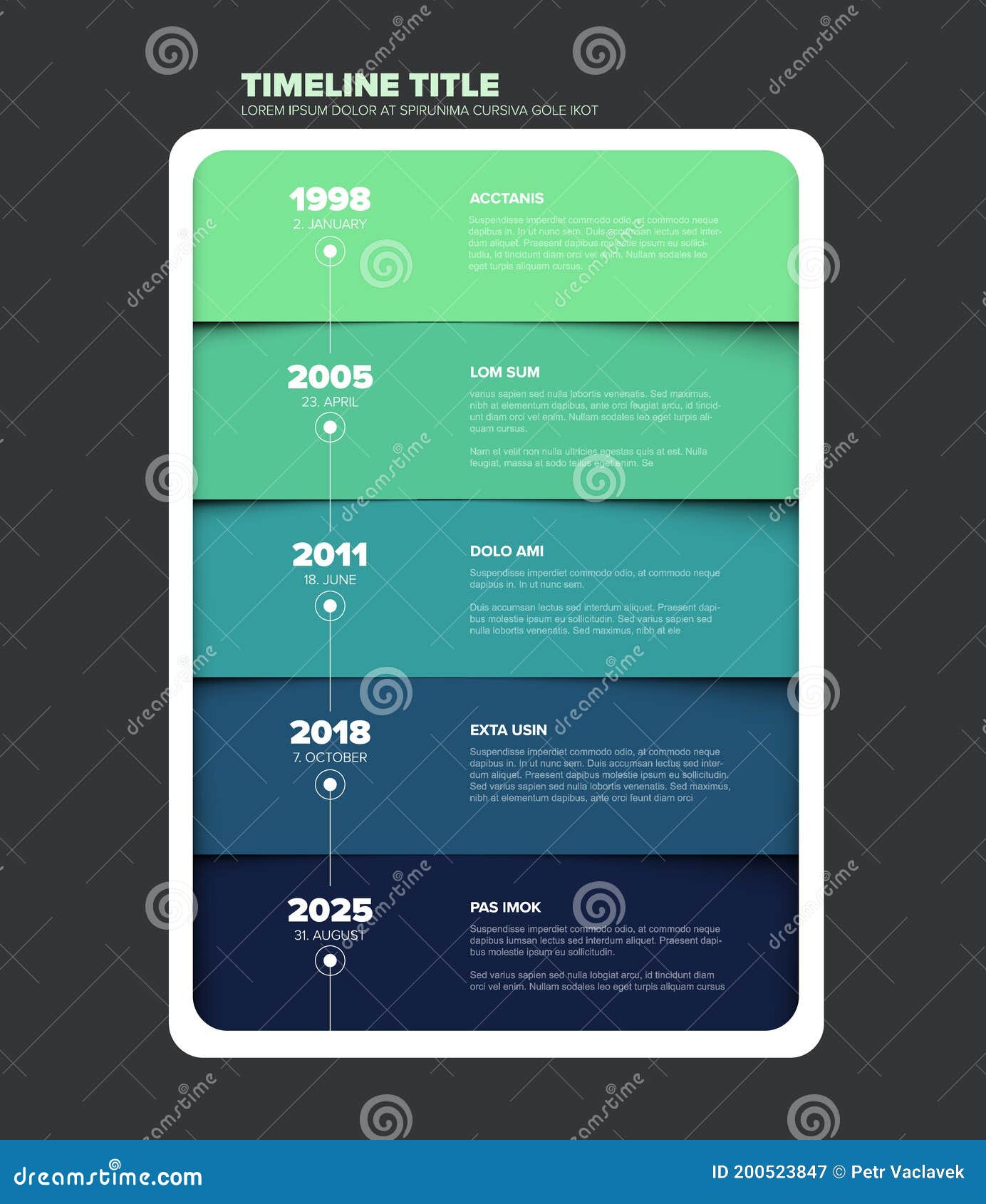 Vector Multipurpose Infographic Timeline Template | CartoonDealer.com ...