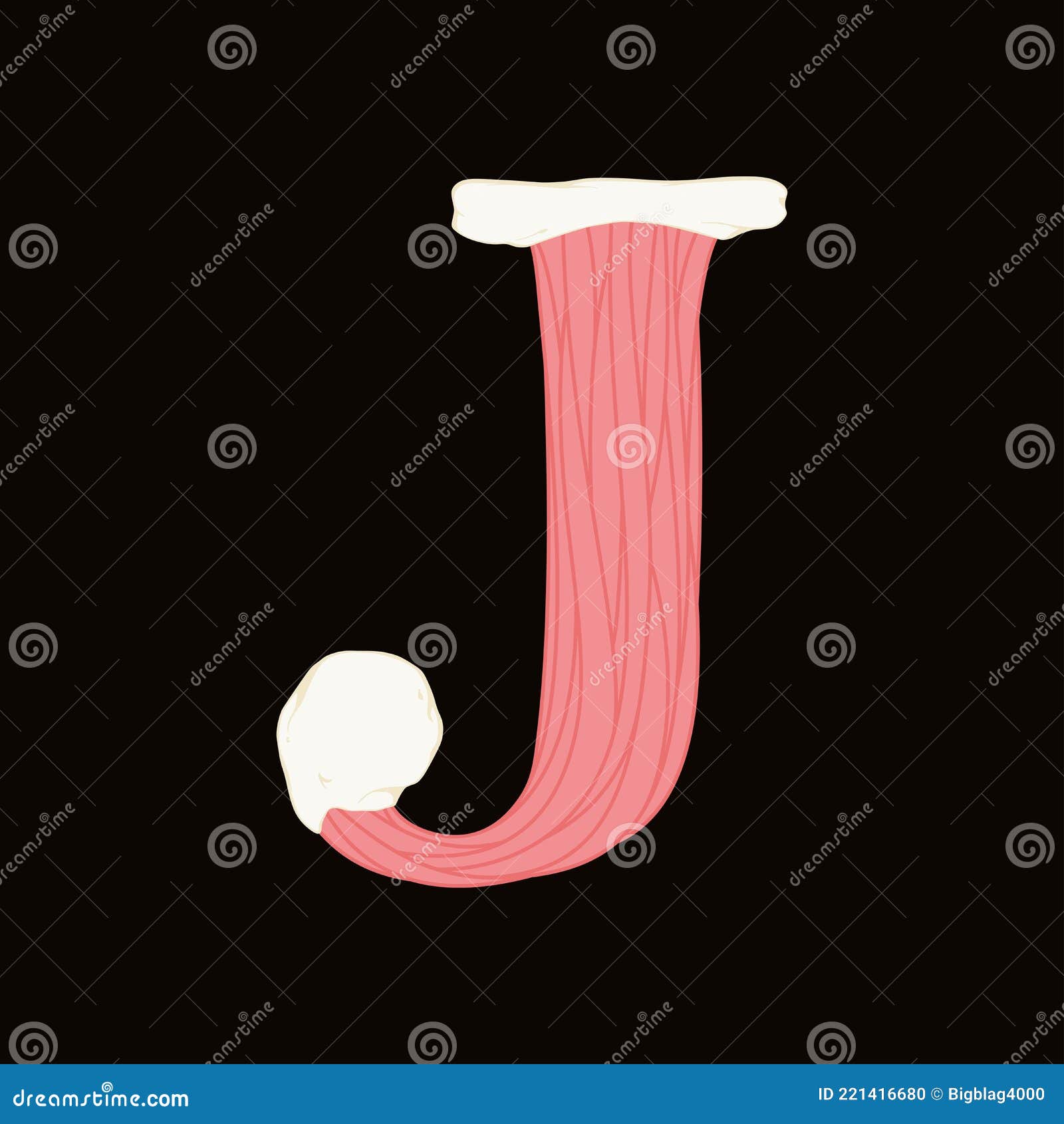 Vector Muscle Letter.Art Font. Stock Vector - Illustration of bone ...