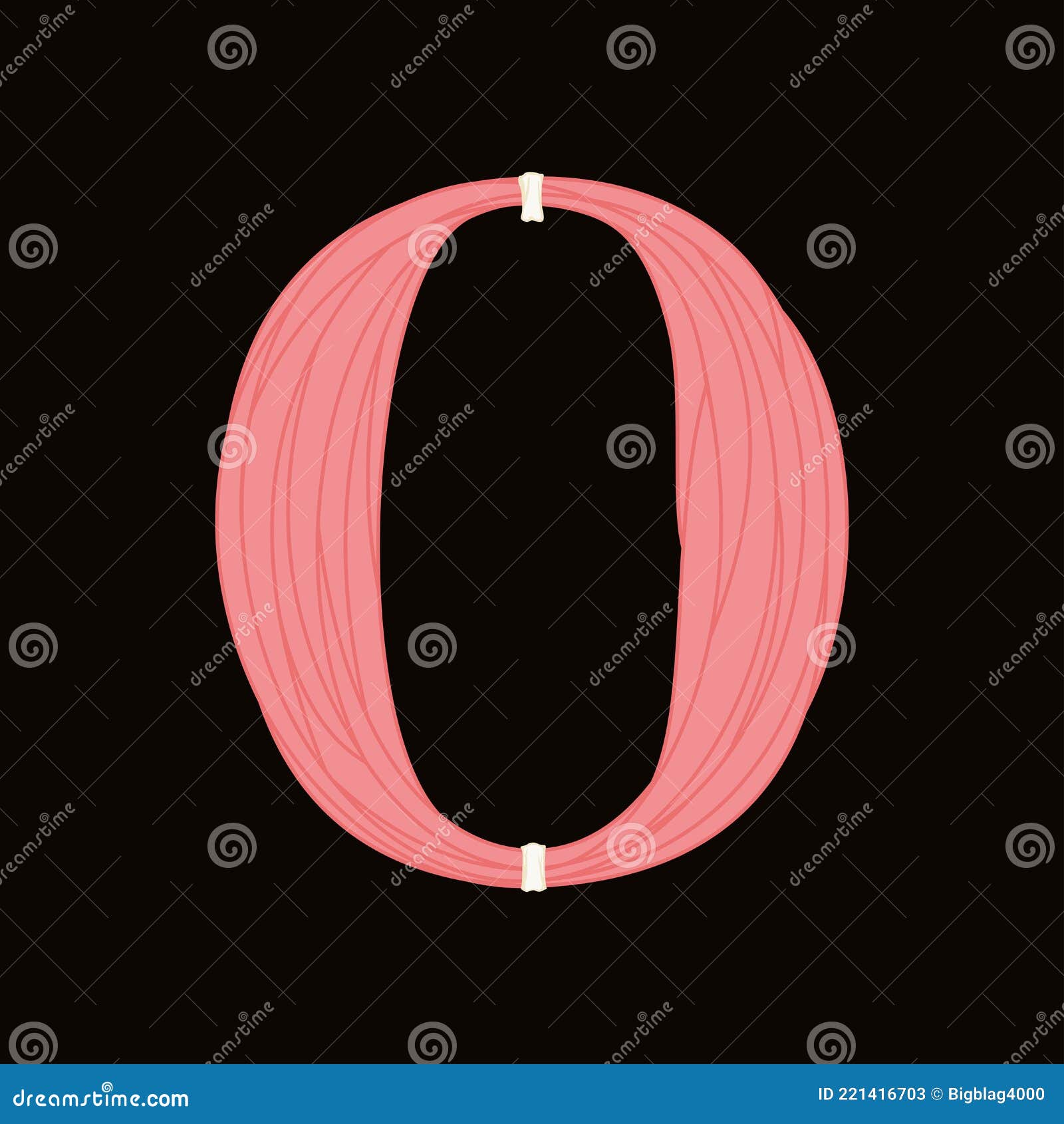 Vector Muscle Letter.Art Font. Stock Vector - Illustration of alphabet ...