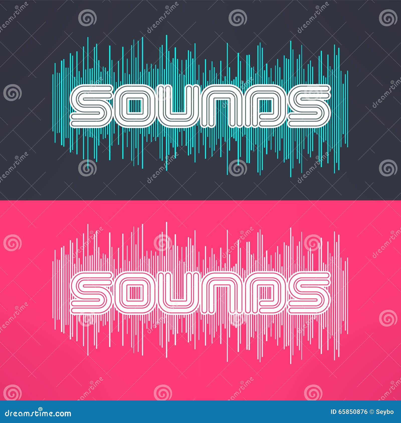 Vector Music Stylish Background with Equalizer. Cool Tshirt Design ...