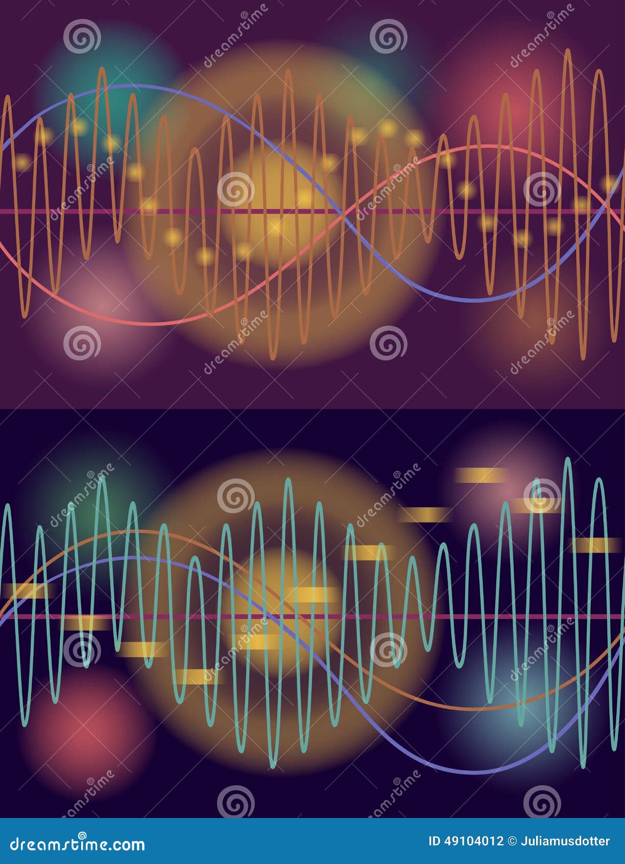 Vector Music Volume Abstract Background Stock Vector - Illustration of ...