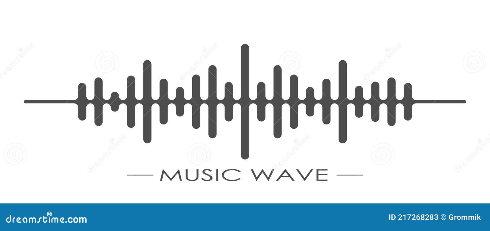 Vector Music Wave Icon. Icon for Application Sites and Creative Design ...