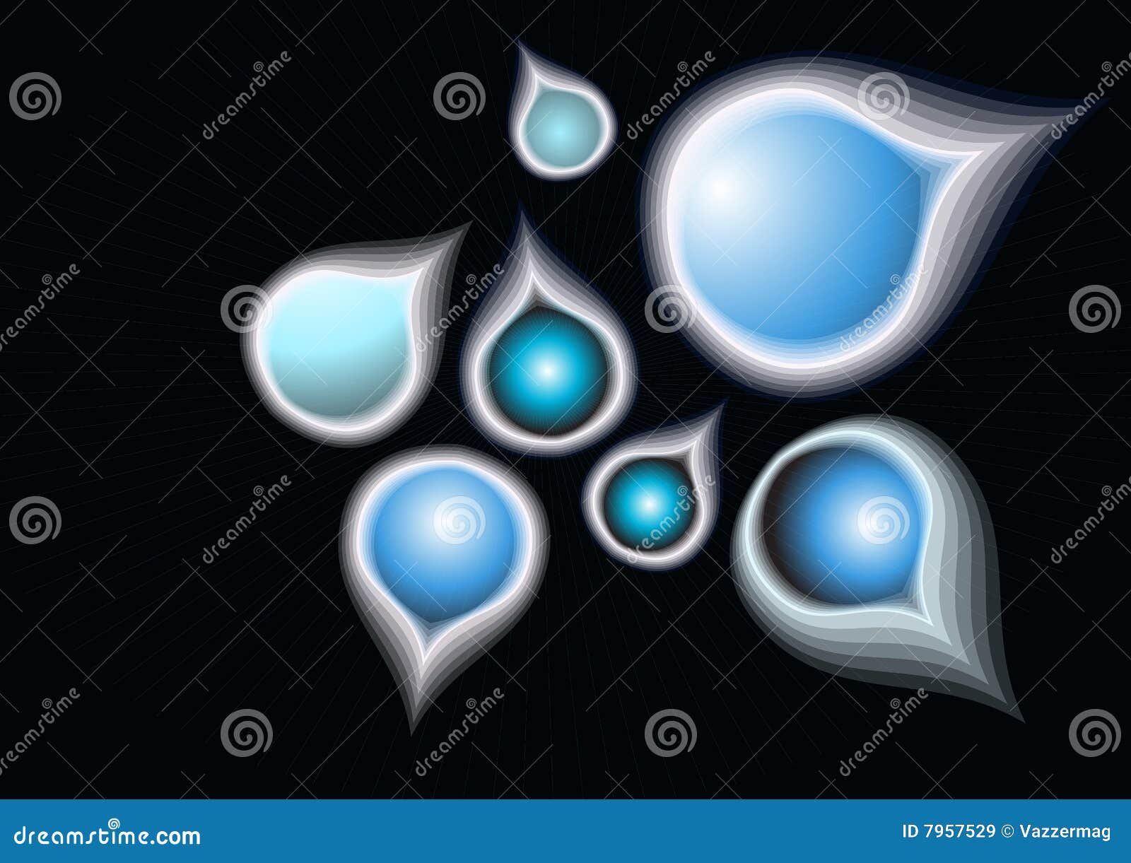 Vector Mystic Science Shapes Stock Vector - Illustration of light ...