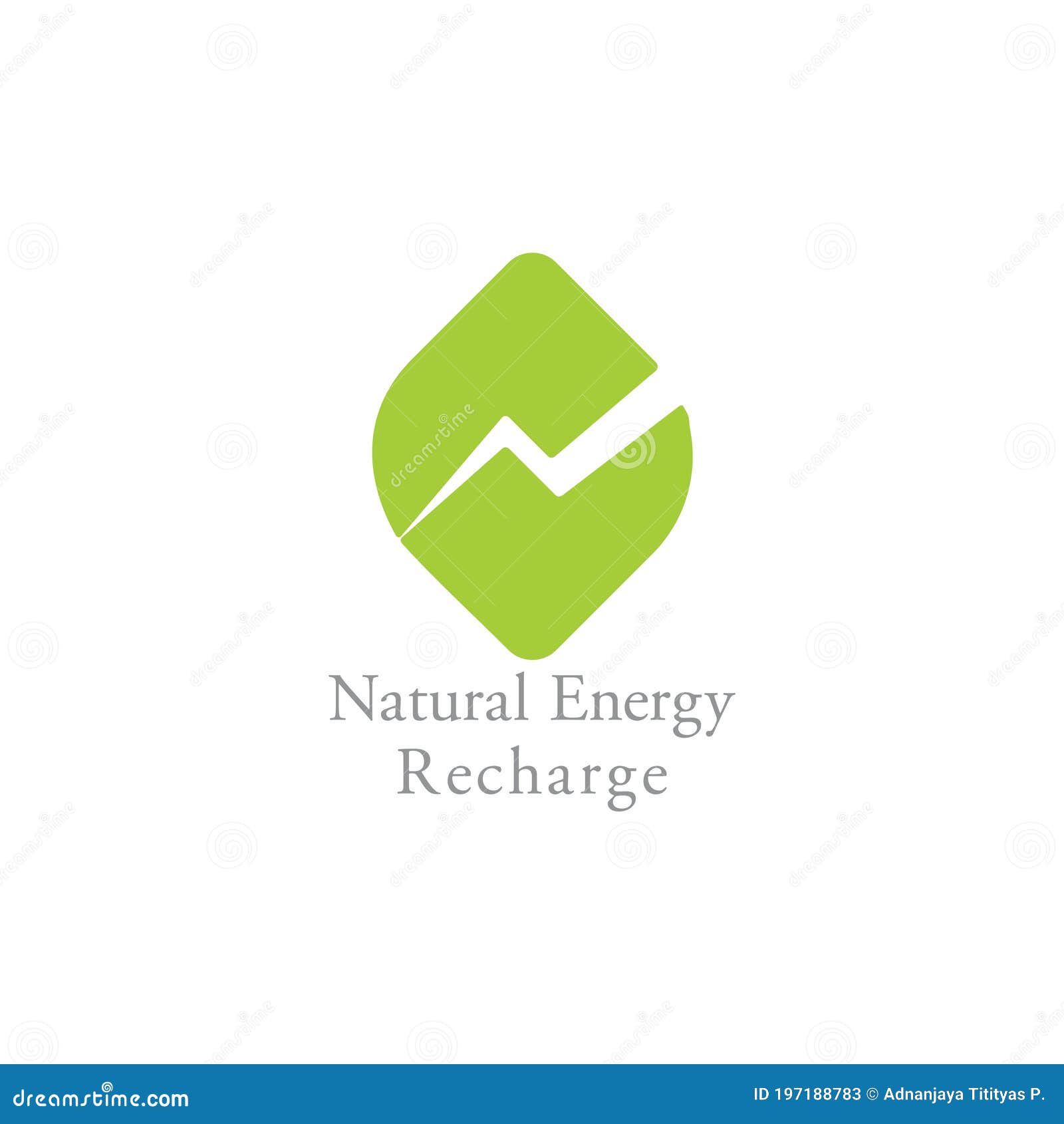 Vector of Natural Energy Logo Stock Vector - Illustration of design ...