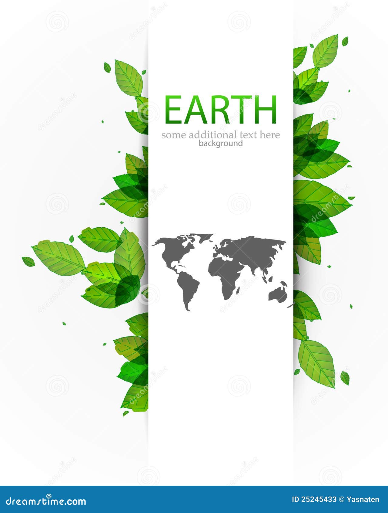 Vector Nature Earth Map Outline Background Stock Illustration ...