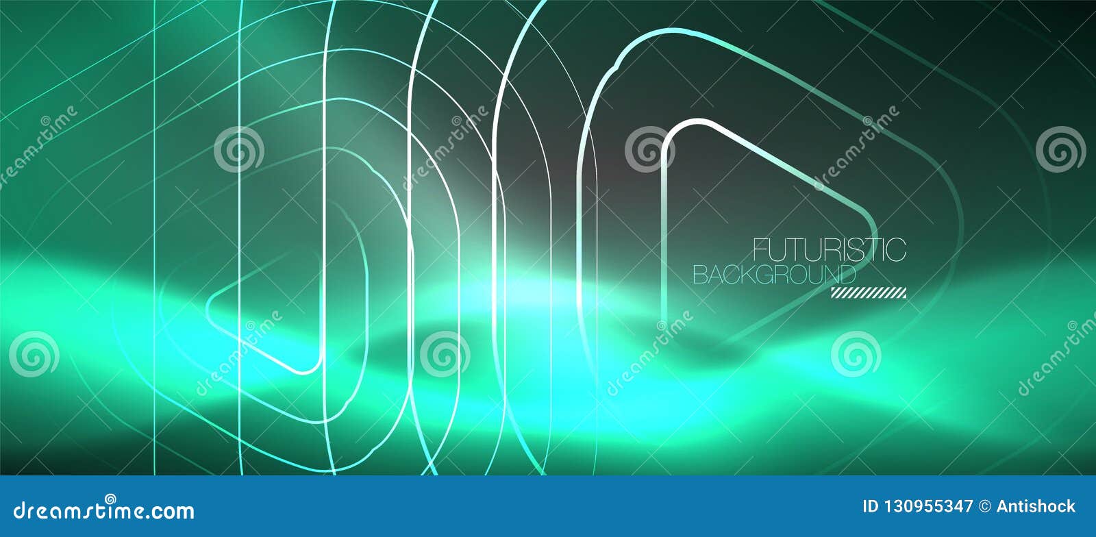 Vector Neon Color Abstract Background Stock Vector - Illustration of ...