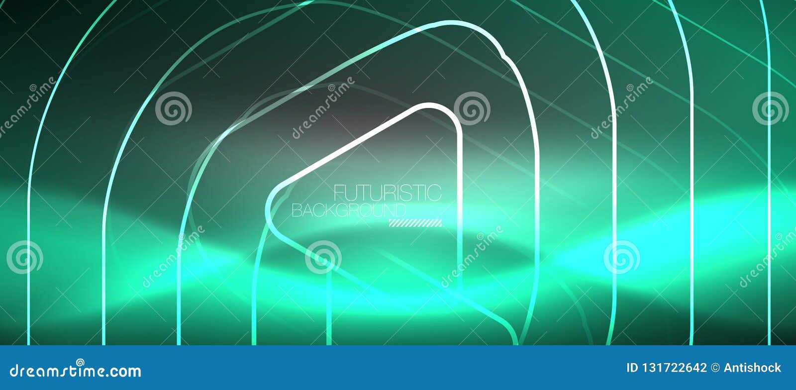 Vector Neon Color Abstract Background Stock Vector - Illustration of ...