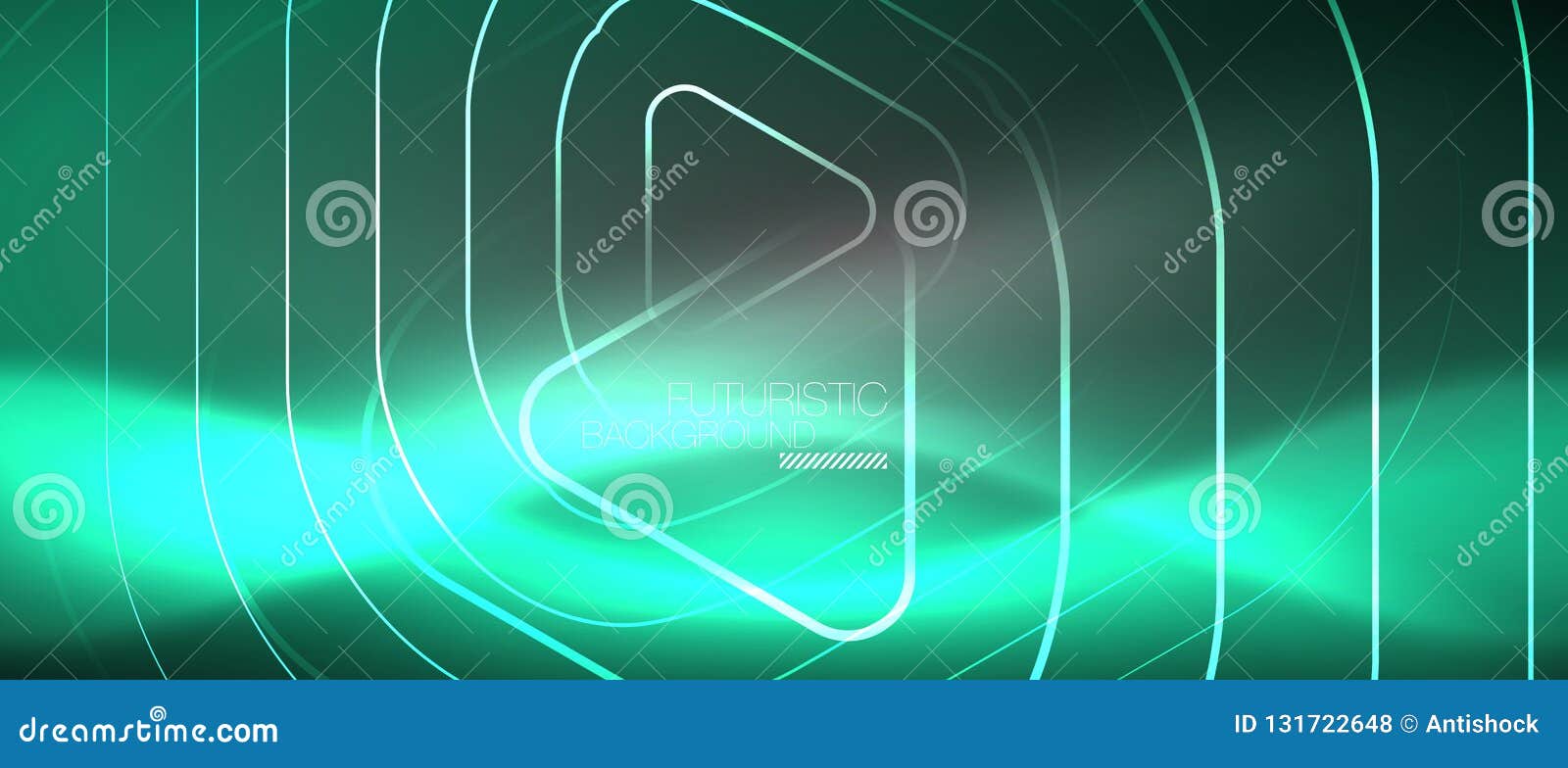 Vector Neon Color Abstract Background Stock Vector - Illustration of ...