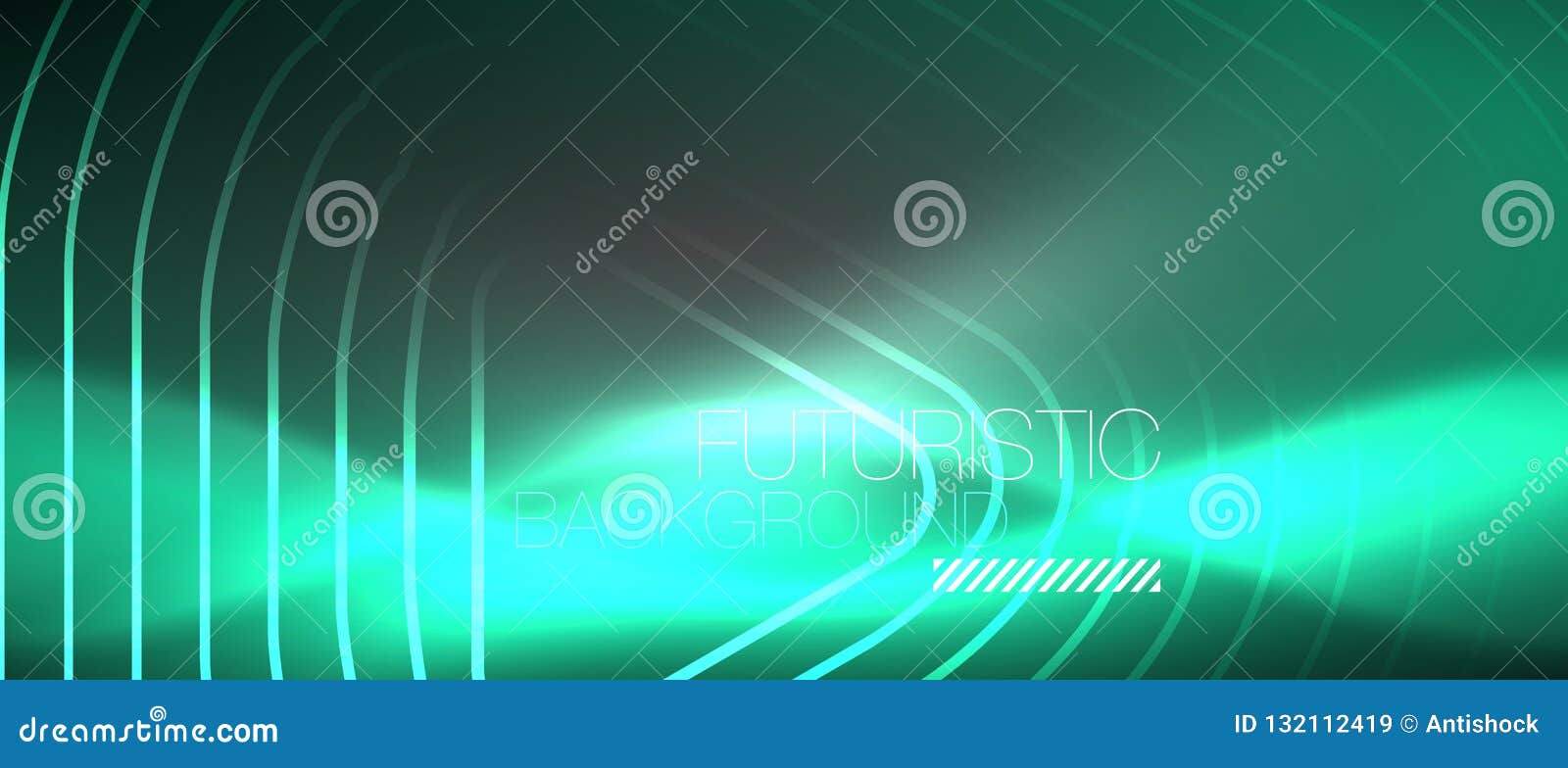Vector Neon Color Abstract Background Stock Vector - Illustration of ...