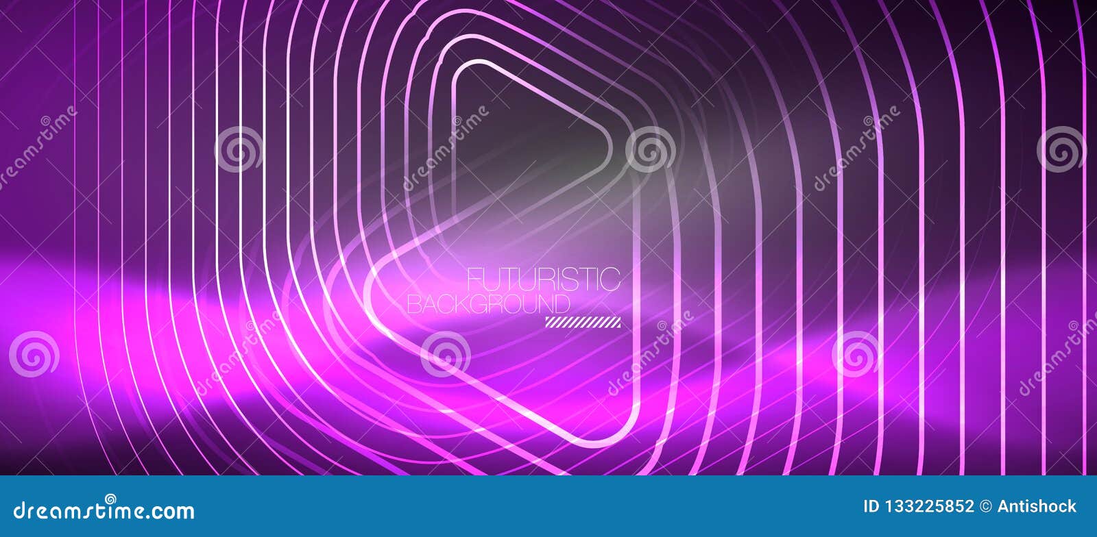 Vector Neon Color Abstract Background Stock Vector - Illustration of ...