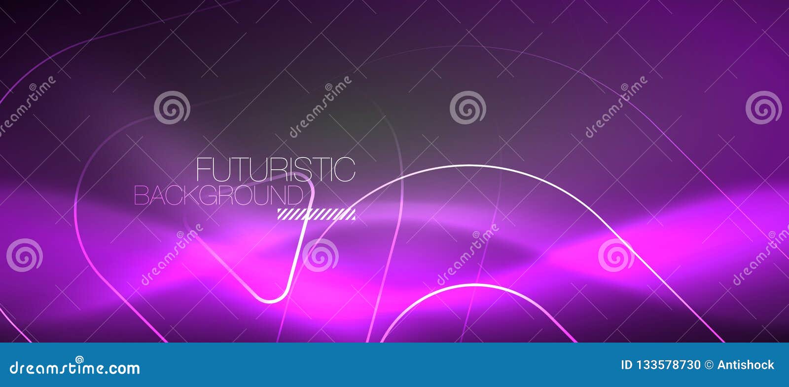 Vector Neon Color Abstract Background Stock Vector - Illustration of ...