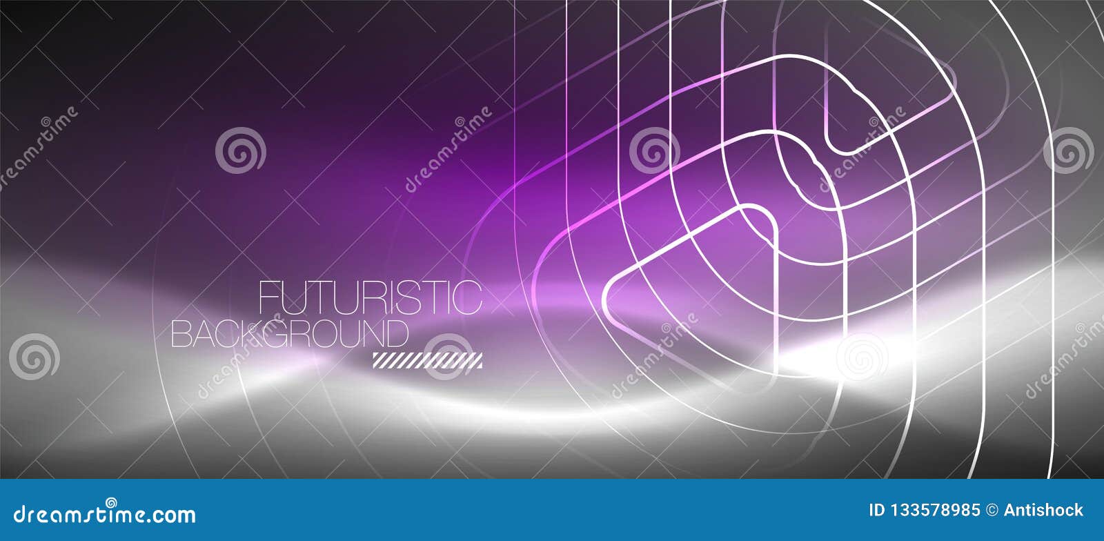 Vector Neon Color Abstract Background Stock Vector - Illustration of ...